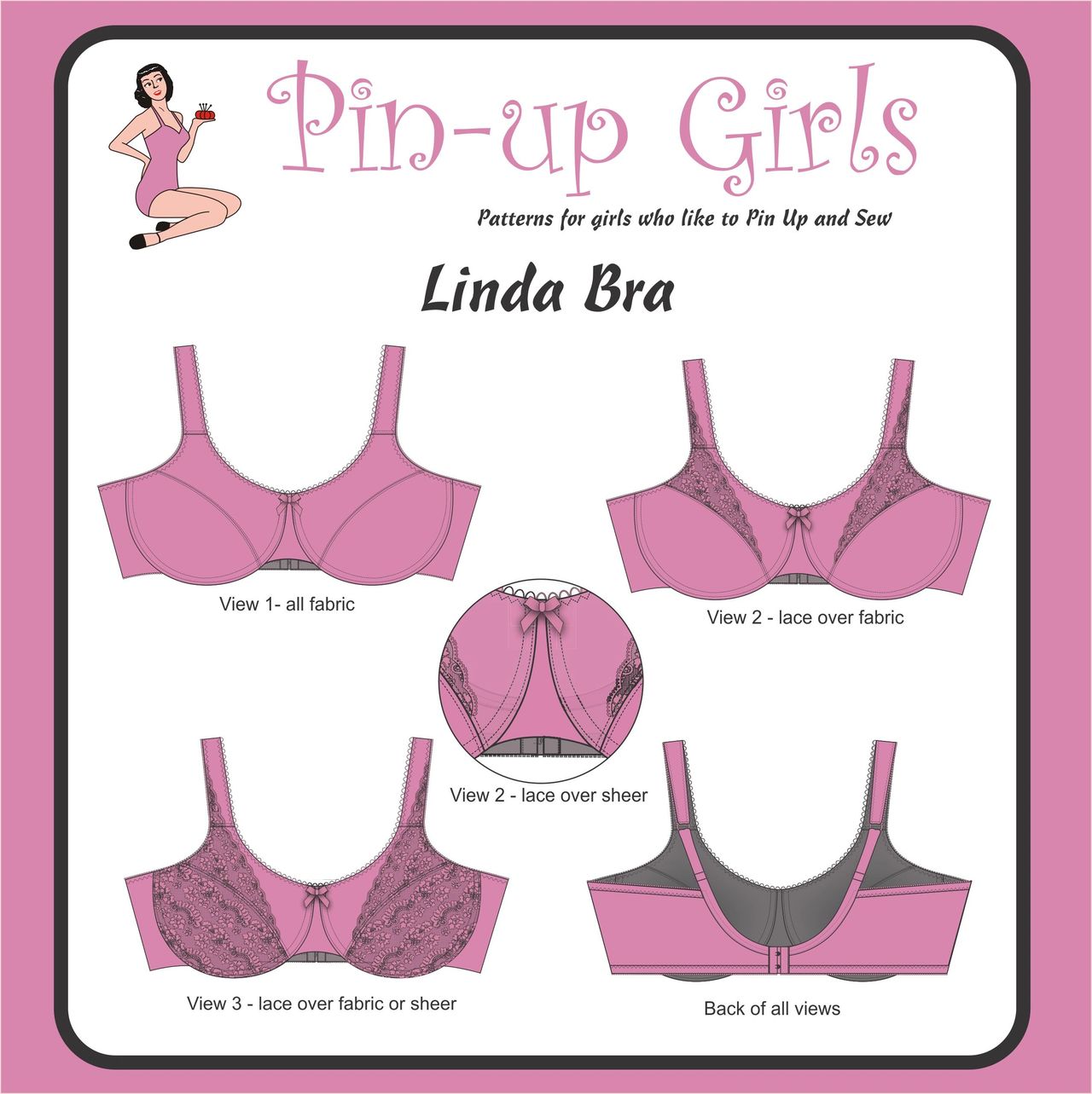 Linda Partial Band Bra Pattern - beverly-johnson.ca