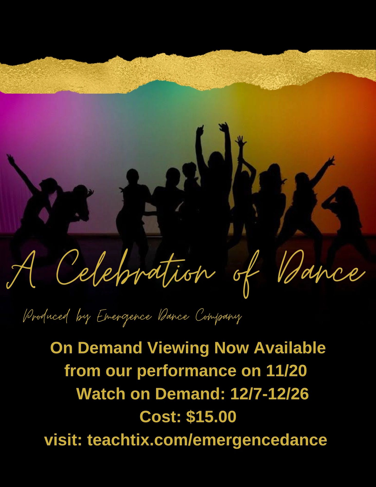 Emergence Dance Festival 2022 is now available on Demand!