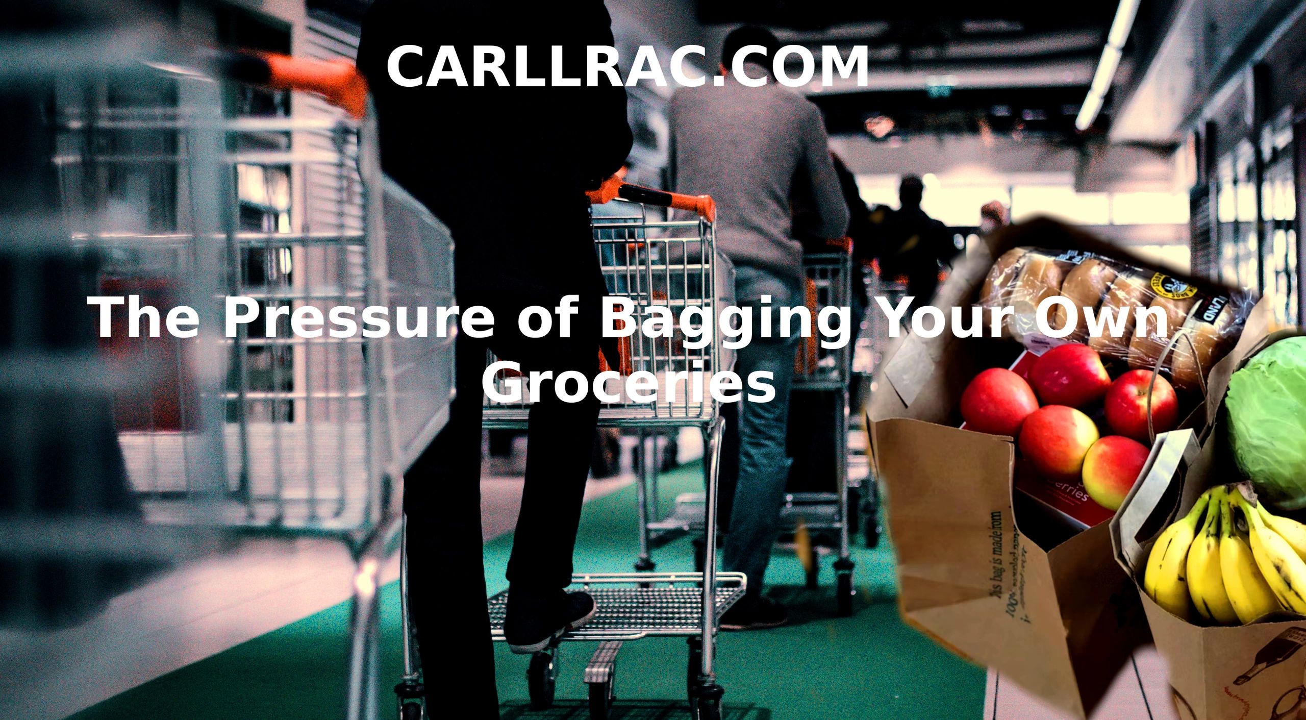 How To Handle The Pressure of Bagging Your own Groceries