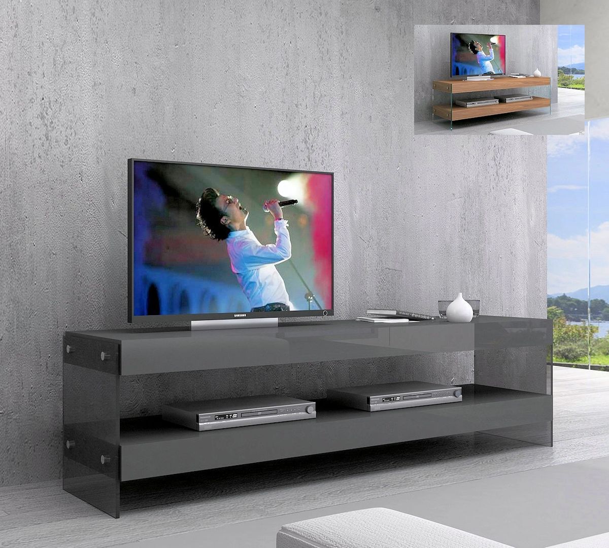 JM Cloud TV Stand