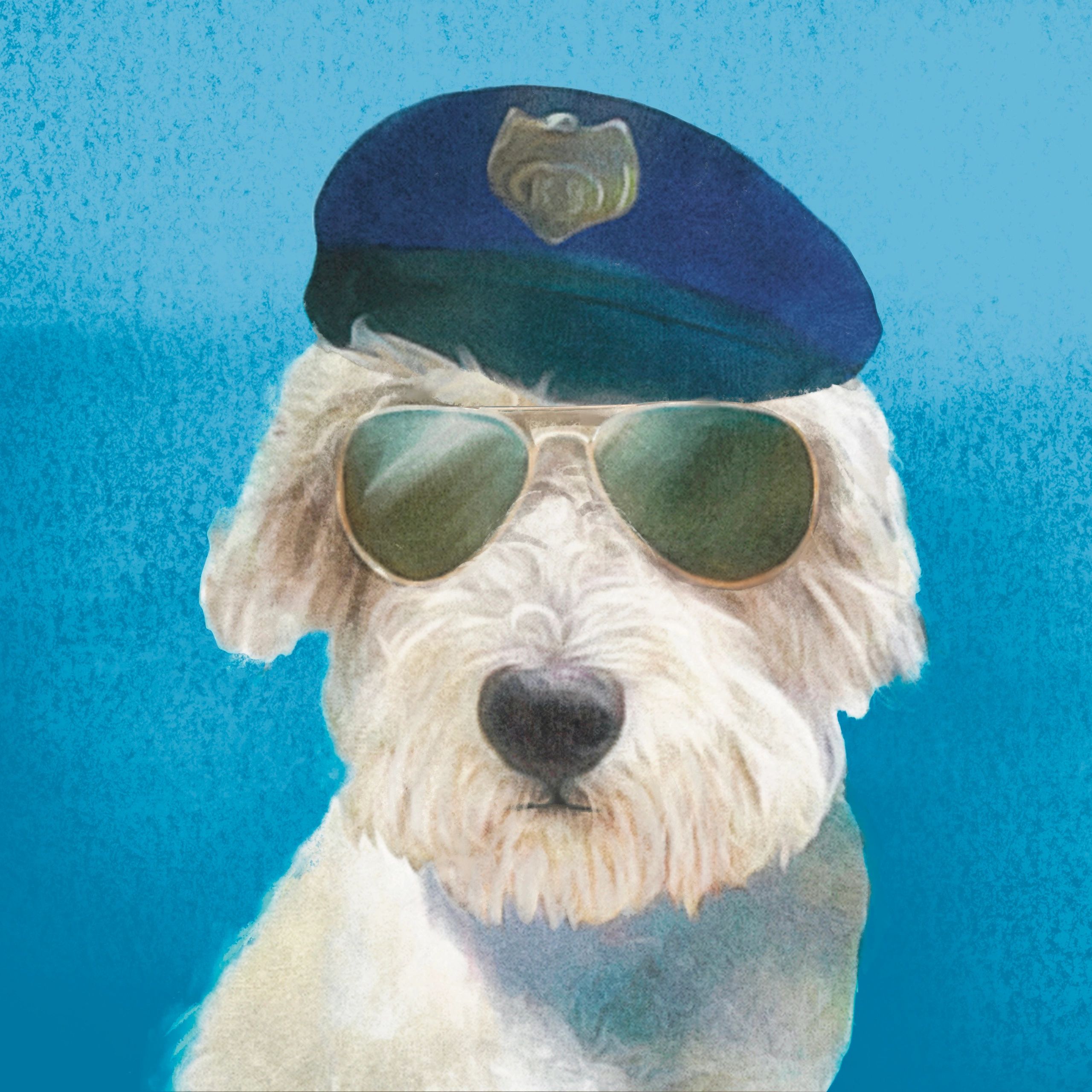 Officer Blue The Dog