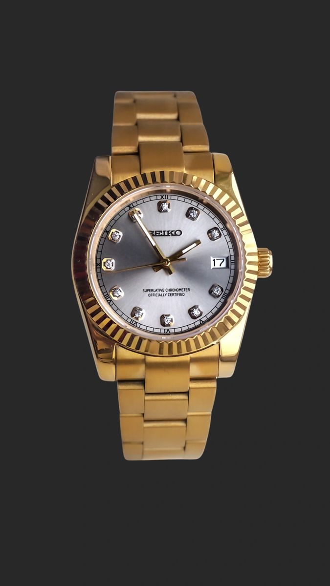 JayJMods Grey Gem Set Dial in Gold