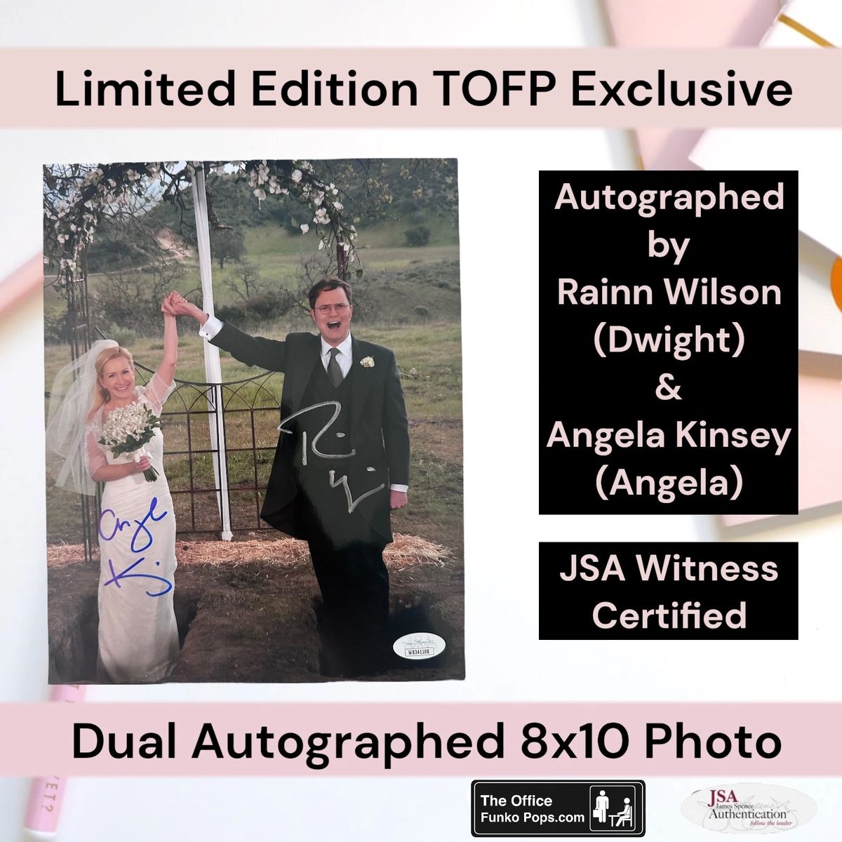 Limited Edition TOFP Exclusive: Dual Autographed 8x10 Photo by Rainn ...