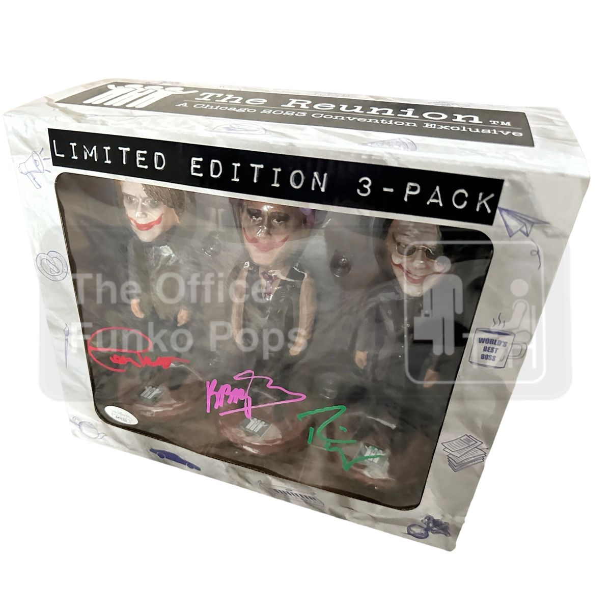 TOFP EXCLUSIVE: TRIPLE SIGNED REUNION CON EXCLUSIVE 3 PACK BOBBLEHEADS ...