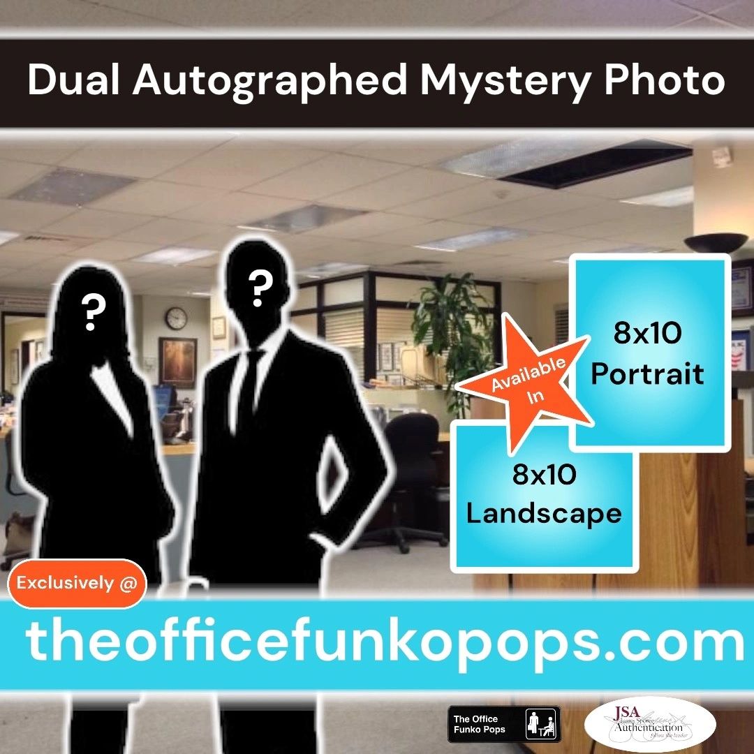 TOFP EXCLUSIVE: THE OFFICE MYSTERY#4 DUAL CAST MEMBERS AUTOGRAPHED 8X10 ...
