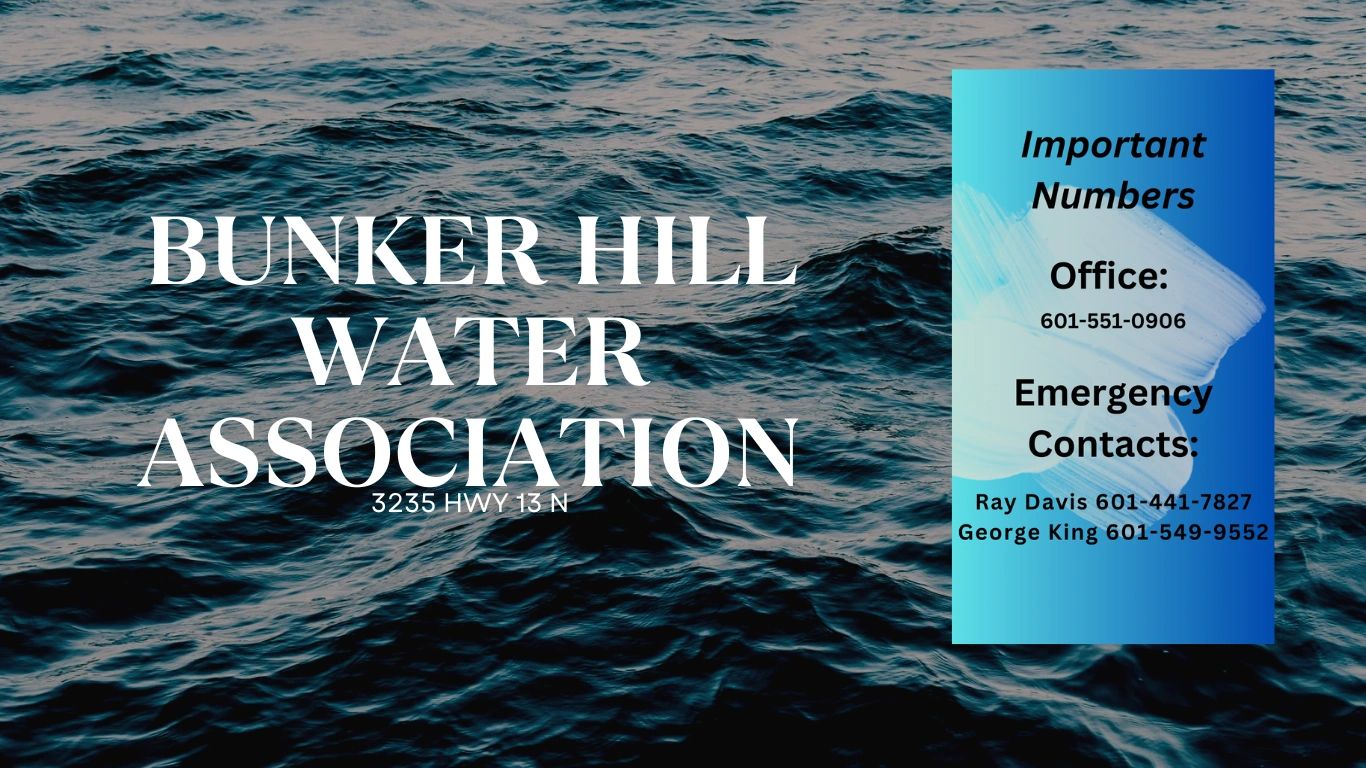 Welcome to Bunker Hill Water Association
