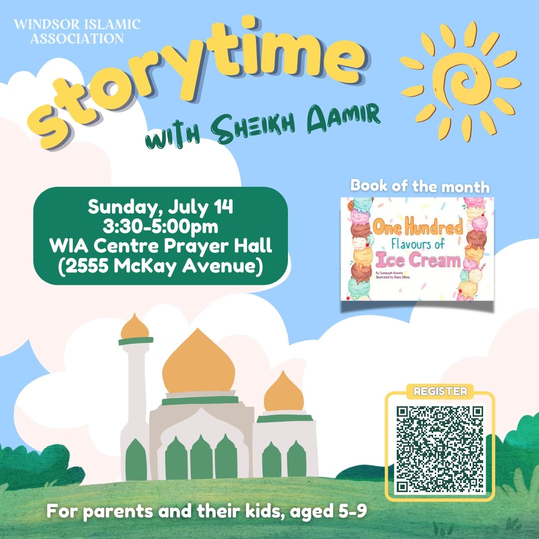 "One Hundred Flavours of Ice Cream" Storytime with Sh Aamir