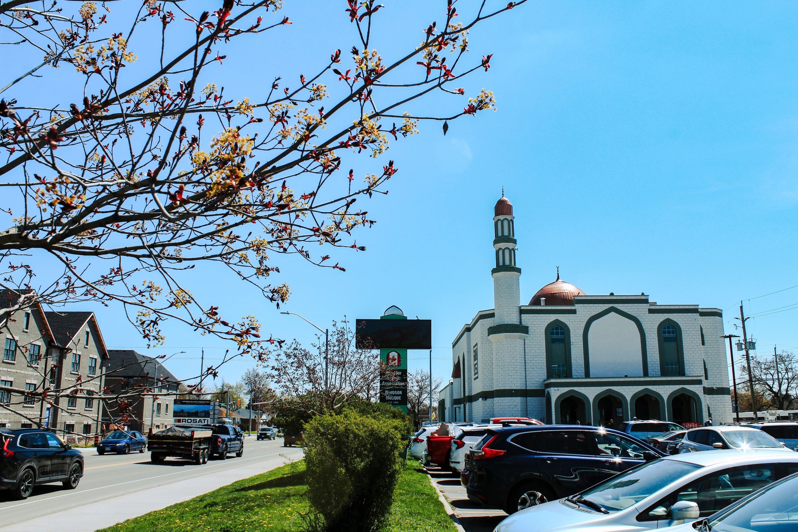 Windsor Mosque in the Spring