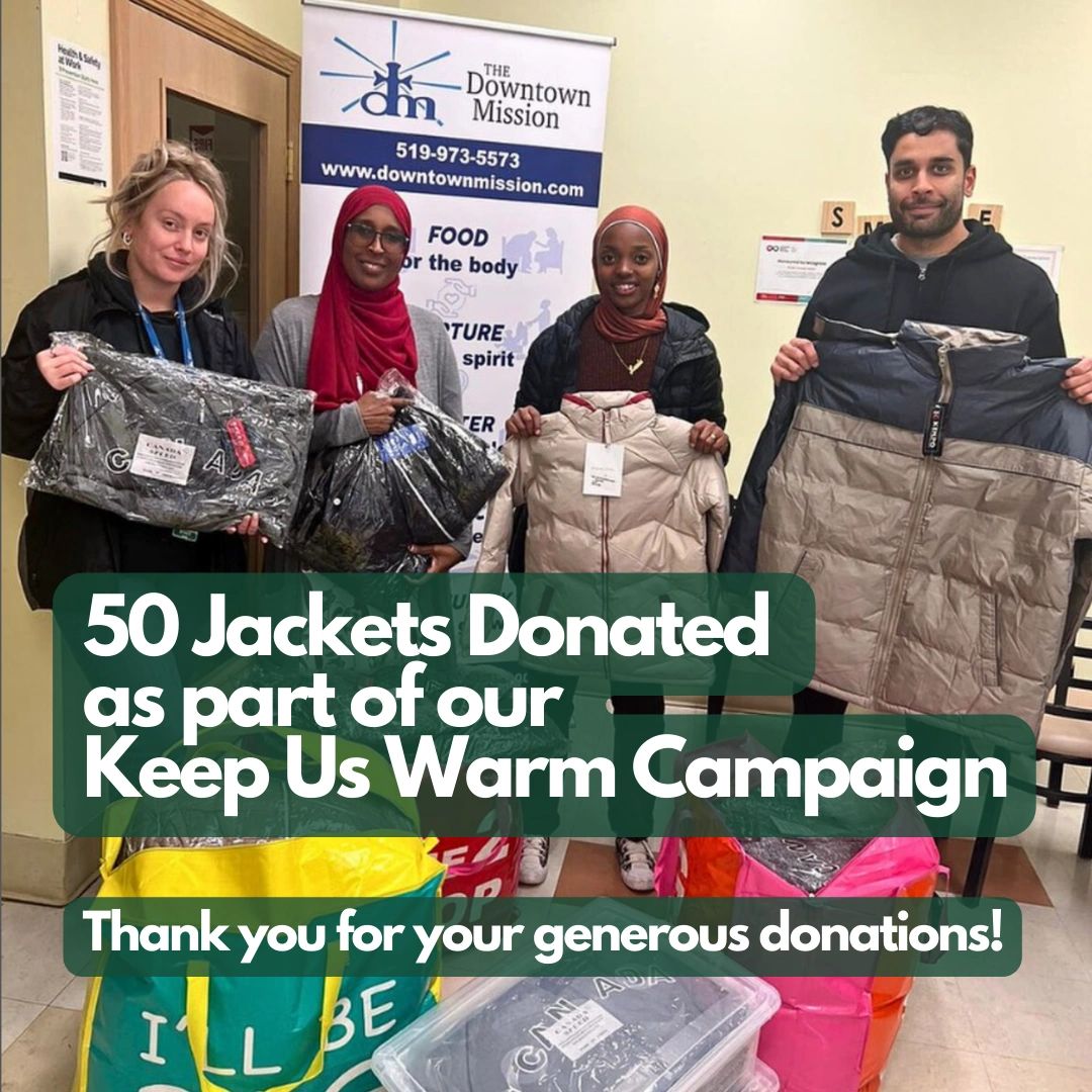 50 Jackets Donated to Downtown Mission