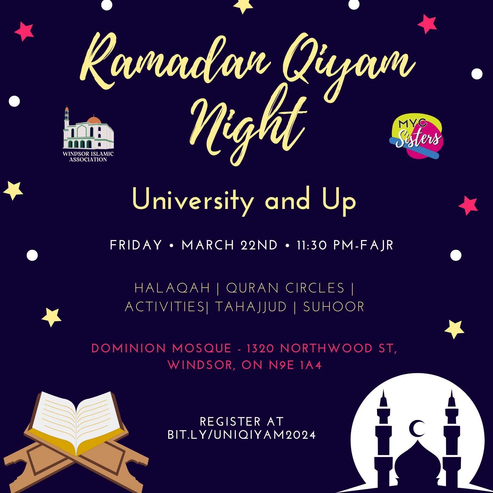Ramadan Qiyam Night (University & Up)