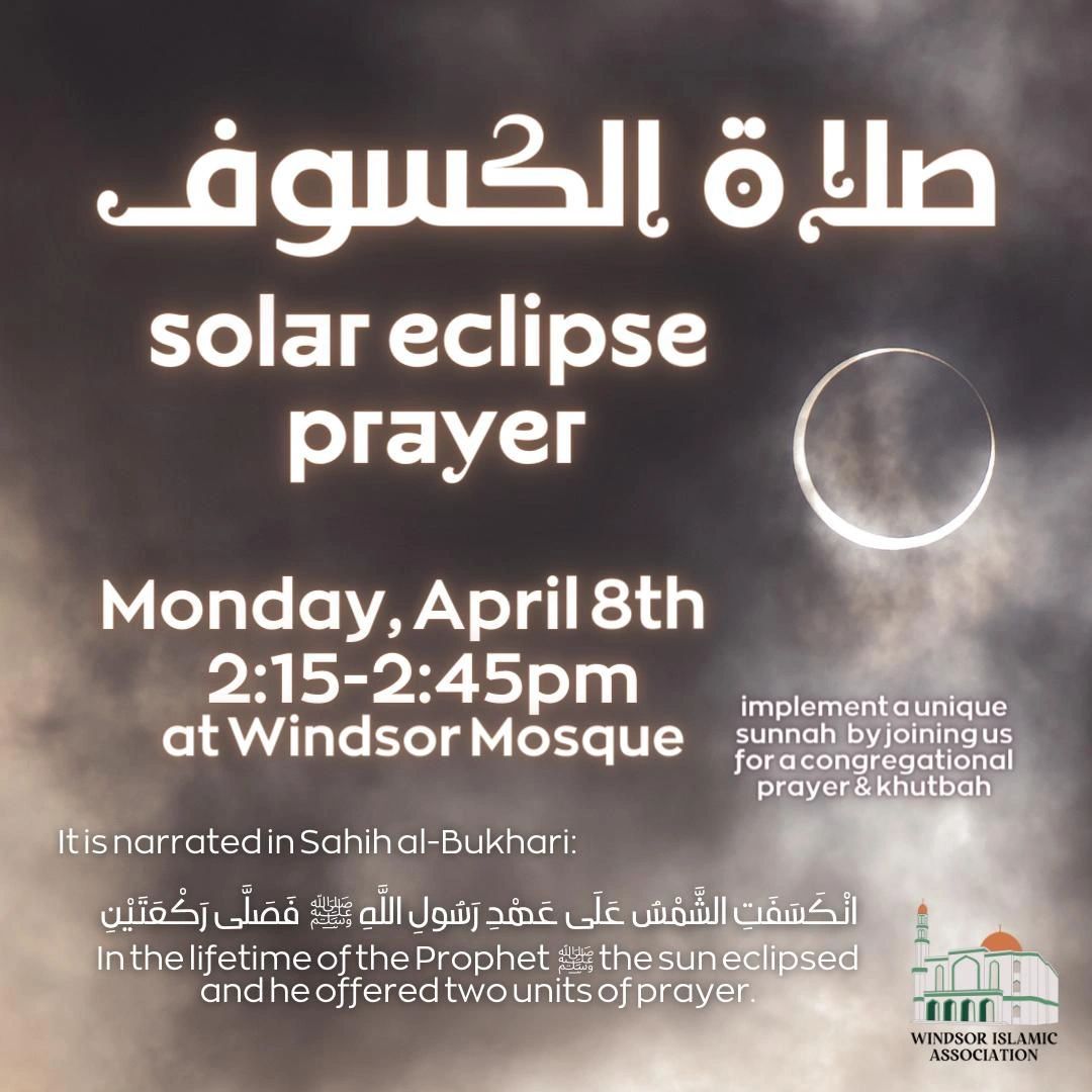 Solar Eclipse Prayer (Salat al-Kusoof)