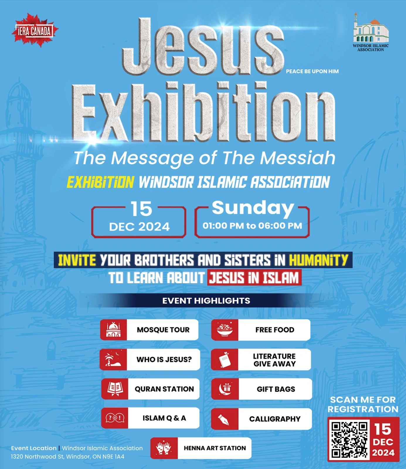 Jesus Exhibition at Windsor Mosque