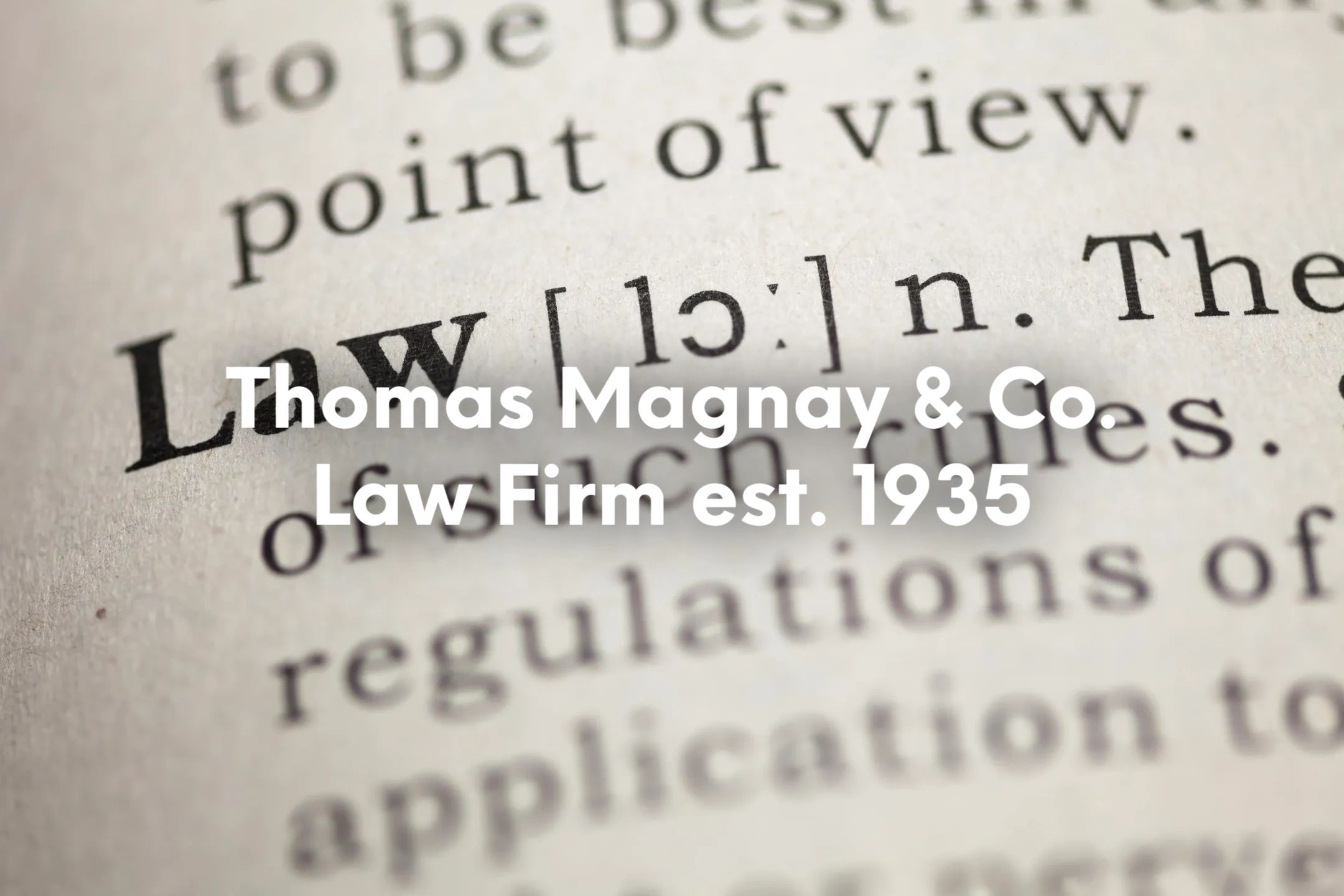 Contact Us | Thomas Magnay & Co.