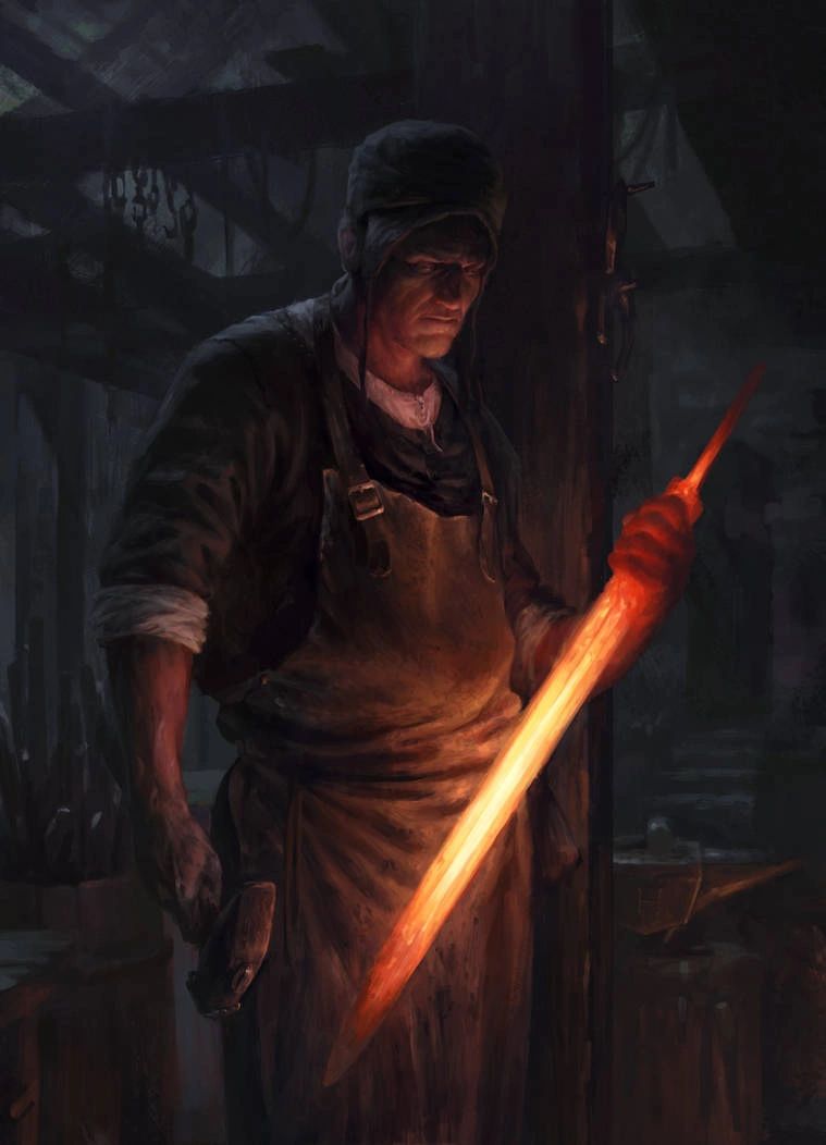 The Magic of Blacksmithing- Runes, Athames, Daggers and Rituals