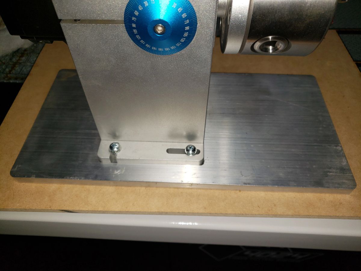 Rotary Chuck Base Plate
