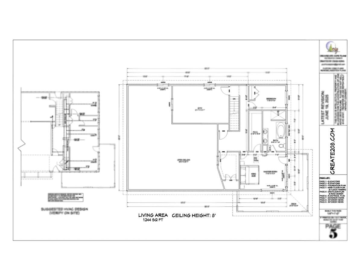 Construction Drawings W/ Addition - 10-Page Set + CAD Drawings