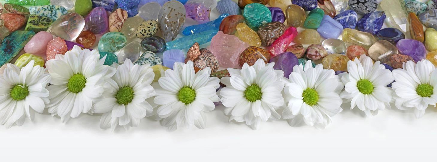 Crystal Daisy - Crystals, Flower Essences