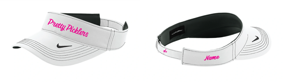 Pretty Picklers Nike Performance Visor