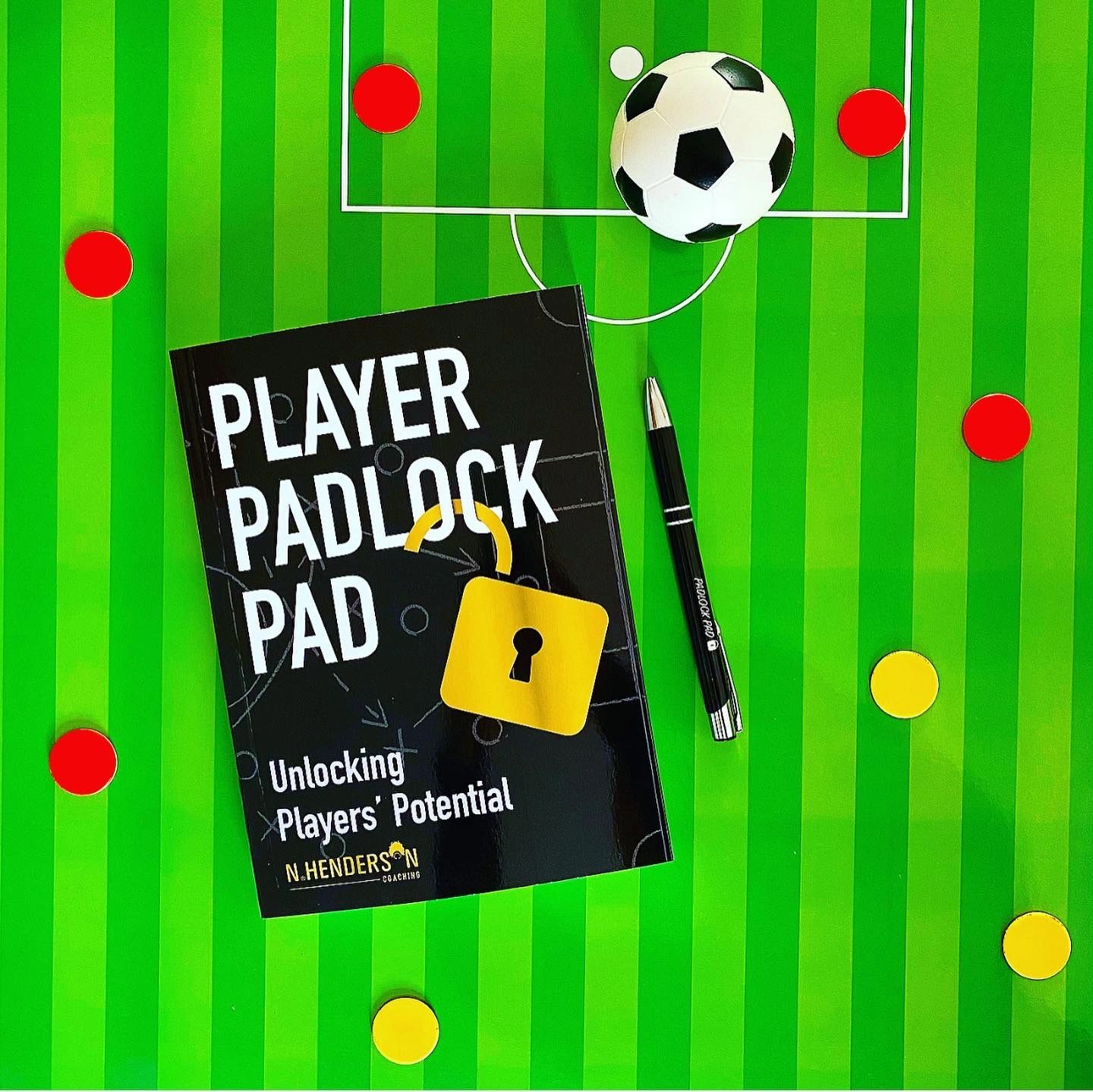 Youth Football Diary - Padlock Pad