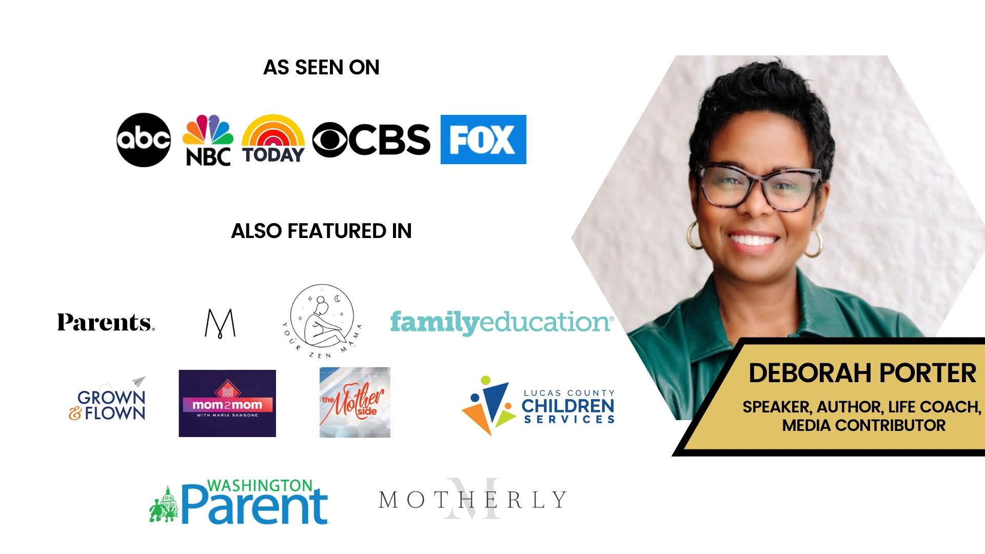 Deborah Porter - Mom Coach, Certified Life Coach, Overwhelmed Mom