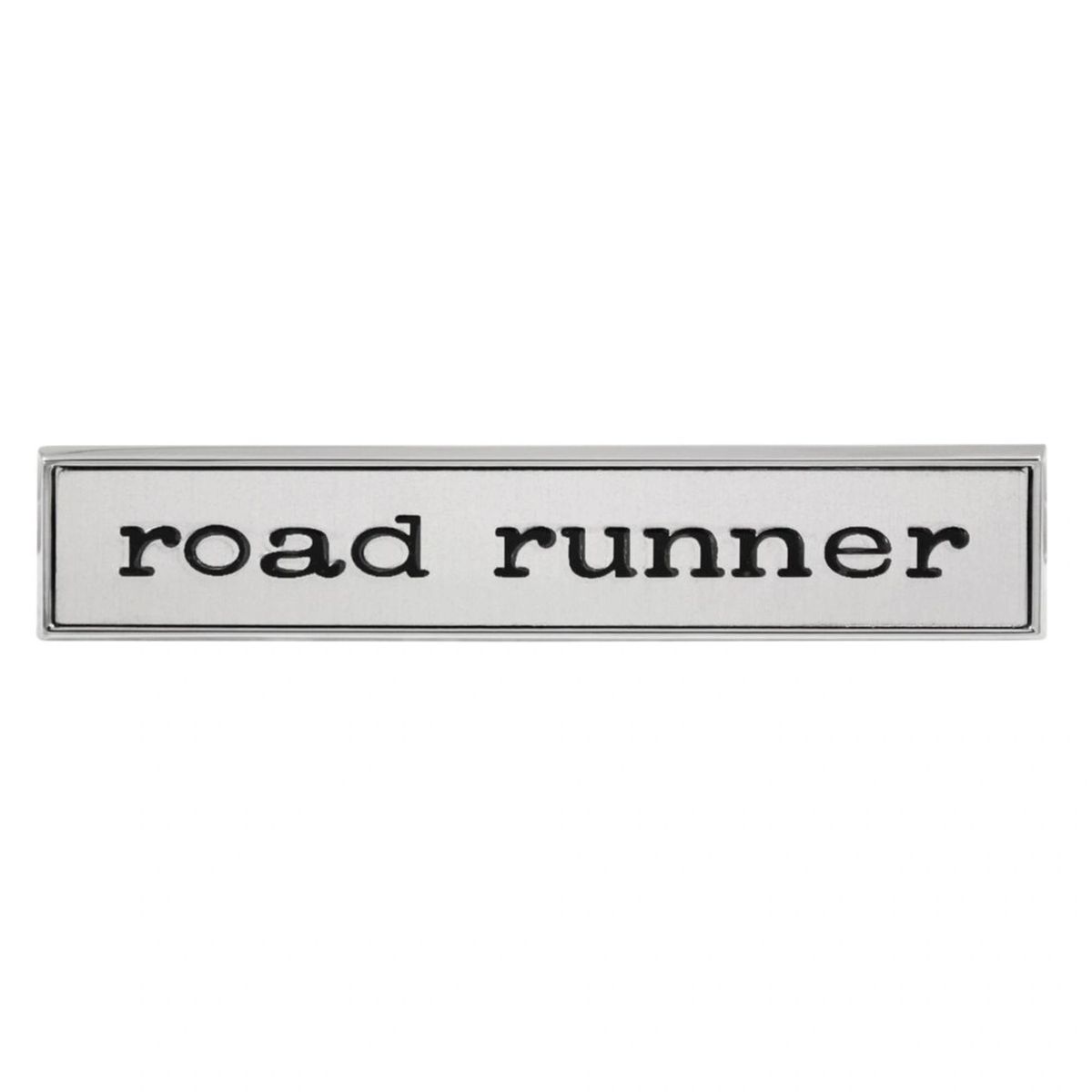 1968 Plymouth Road Runner Dash/Door/Fender/Trunk "road runner" Emblem