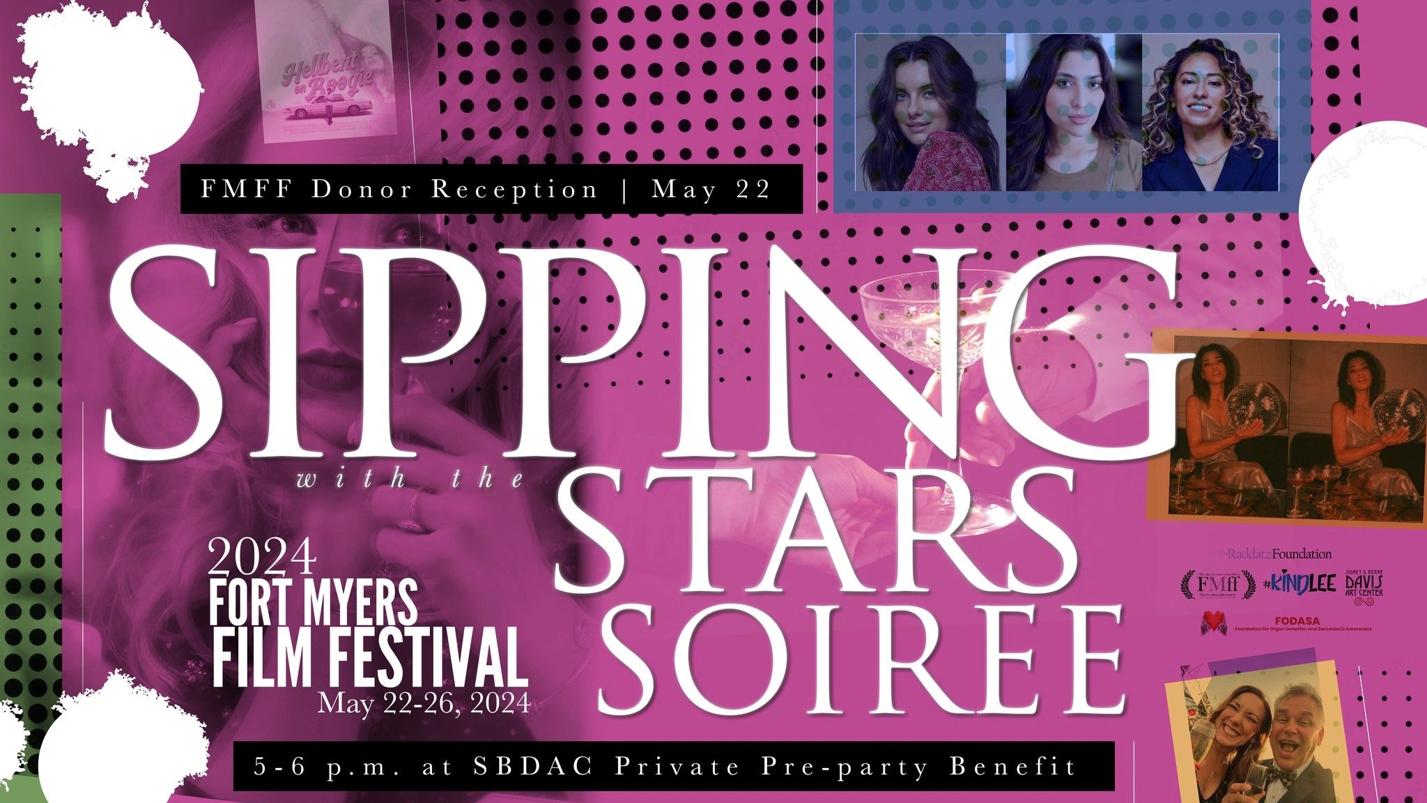 Sipping With the Stars Soiree & Donor Private Reception FMFF