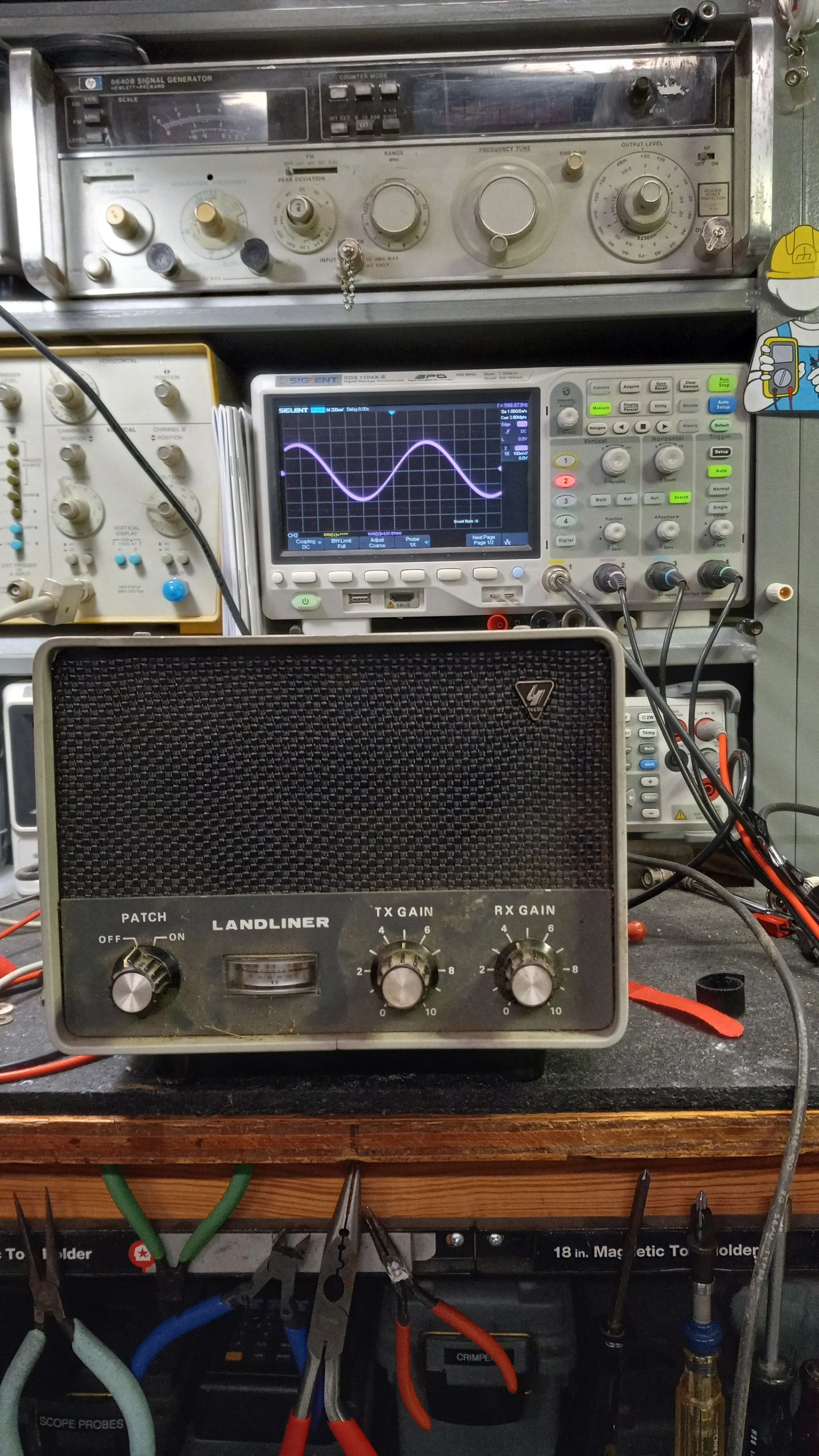 Yaesu Landliner external speaker / phone patch