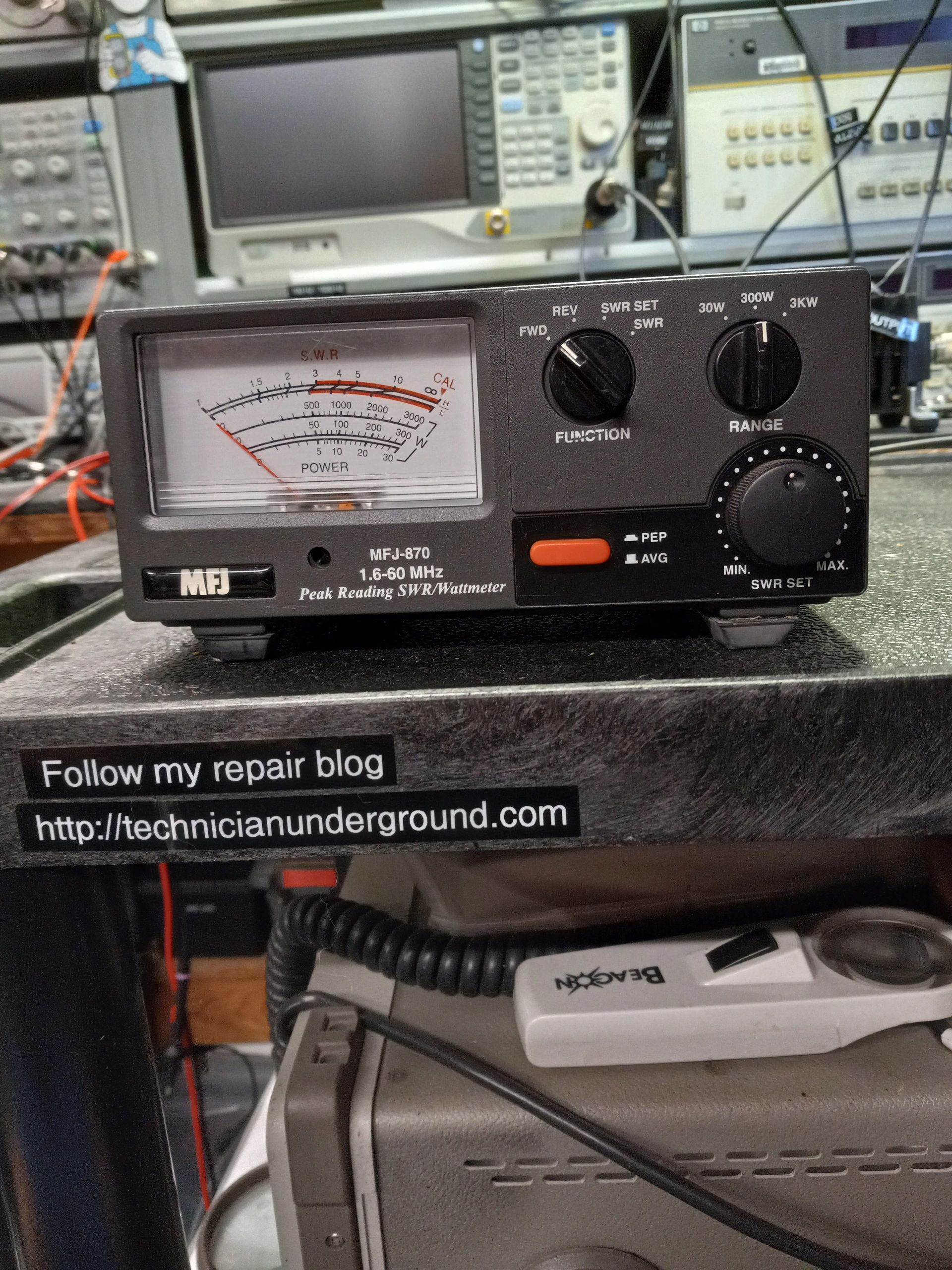 Mfj 870 Peak Reading Swr Watt Meter