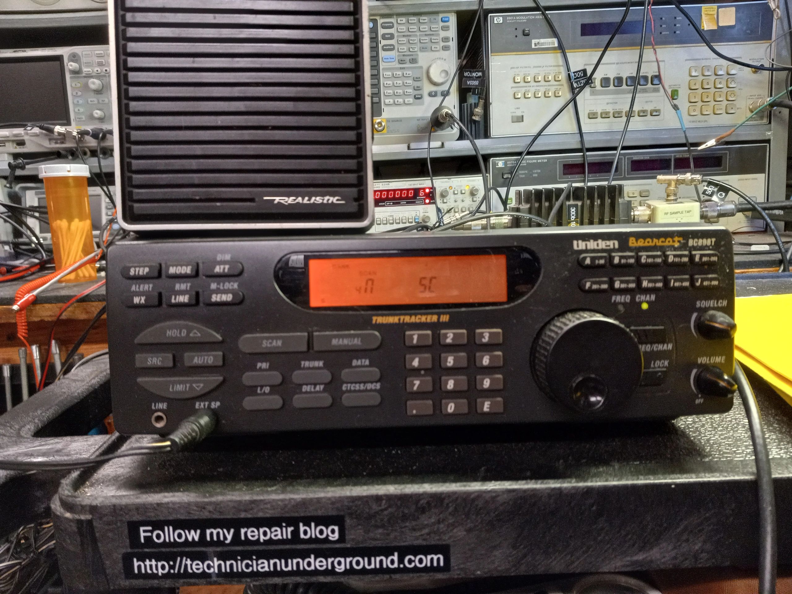 Uniden Bearcat BC898T trunk tracker scanner