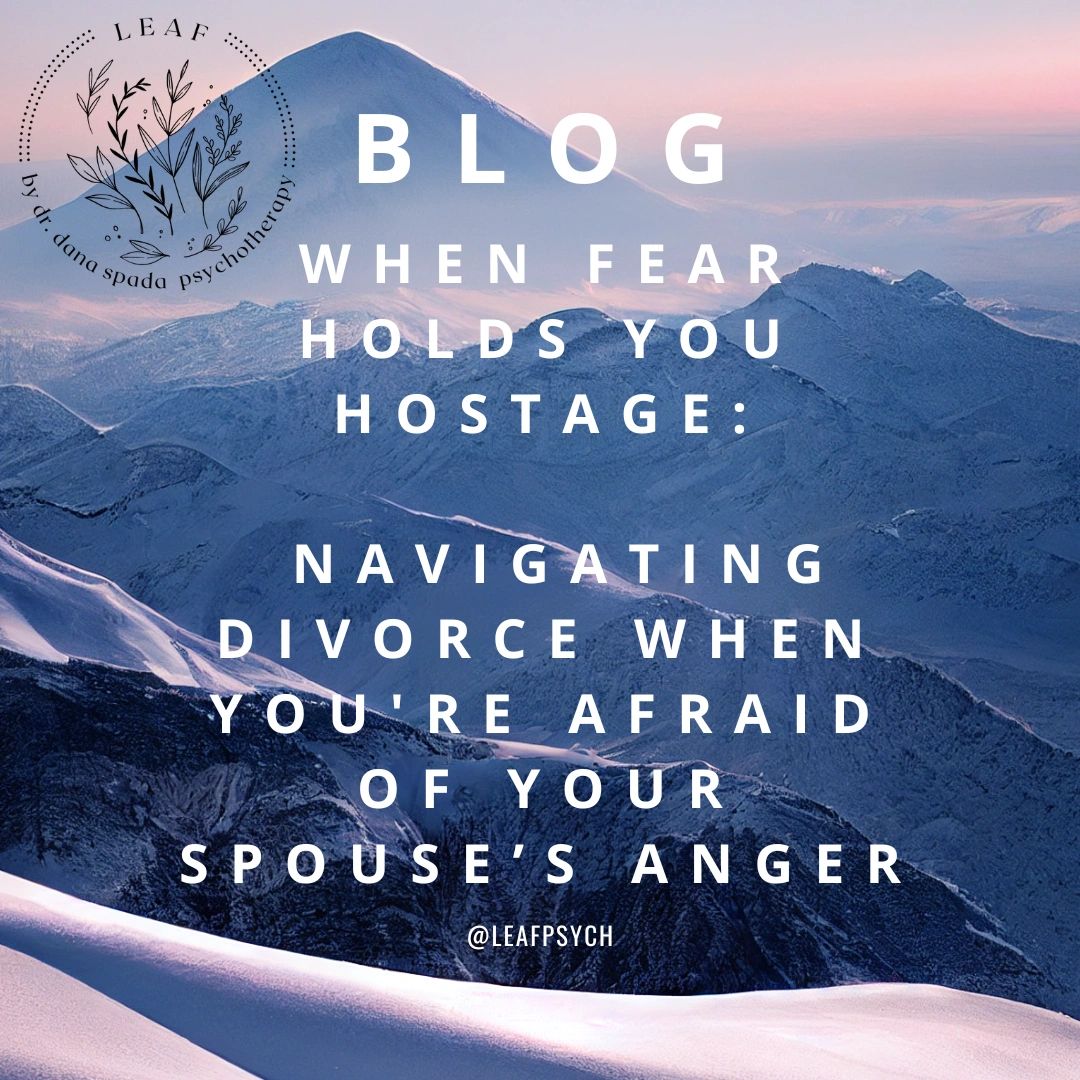 When Fear Holds You Hostage: Navigating Divorce