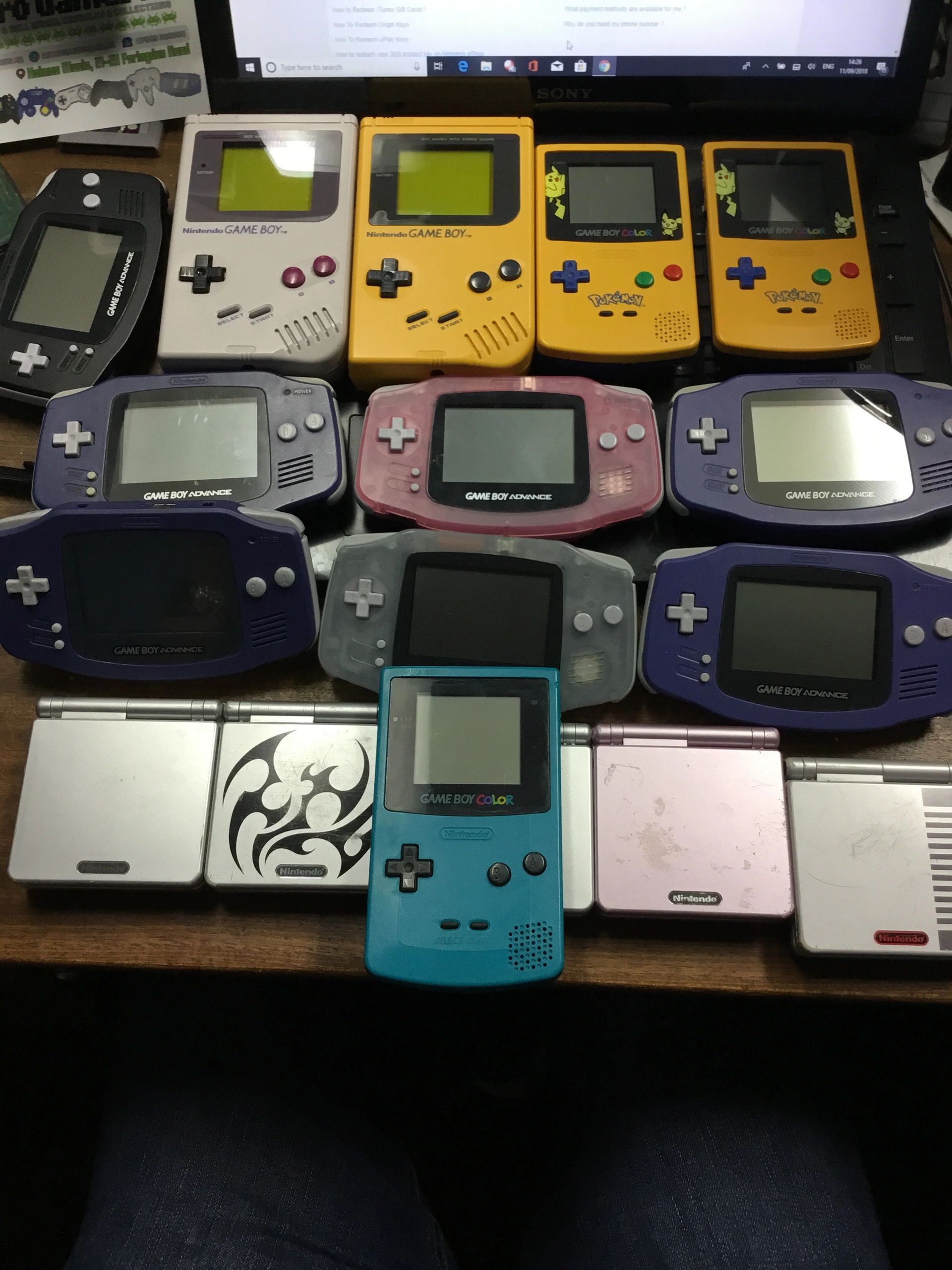 Gameboy /Advance/SP Refurbs/Mods
