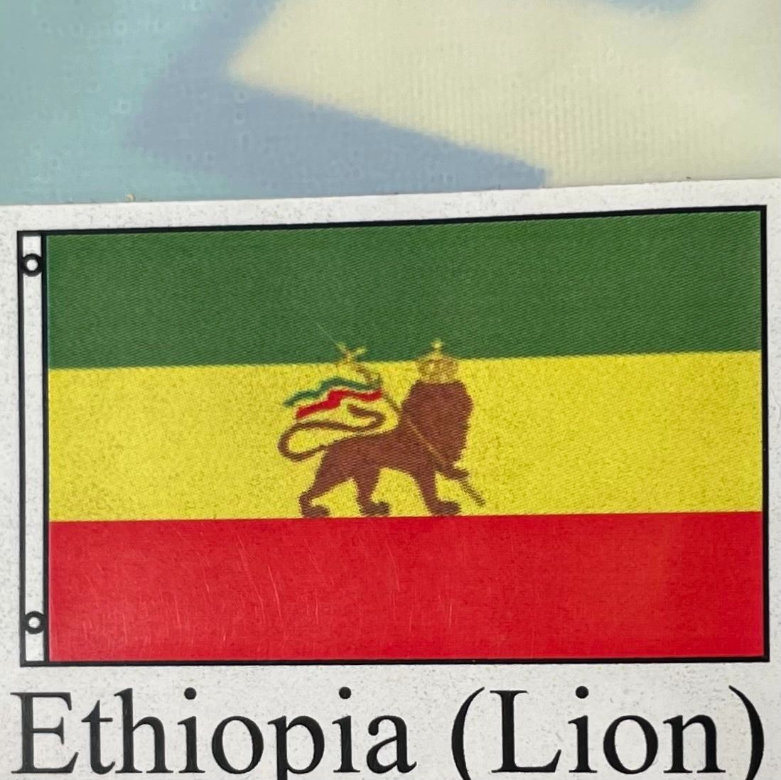 Ethiopian Lion 3ft. x 5ft. Flag