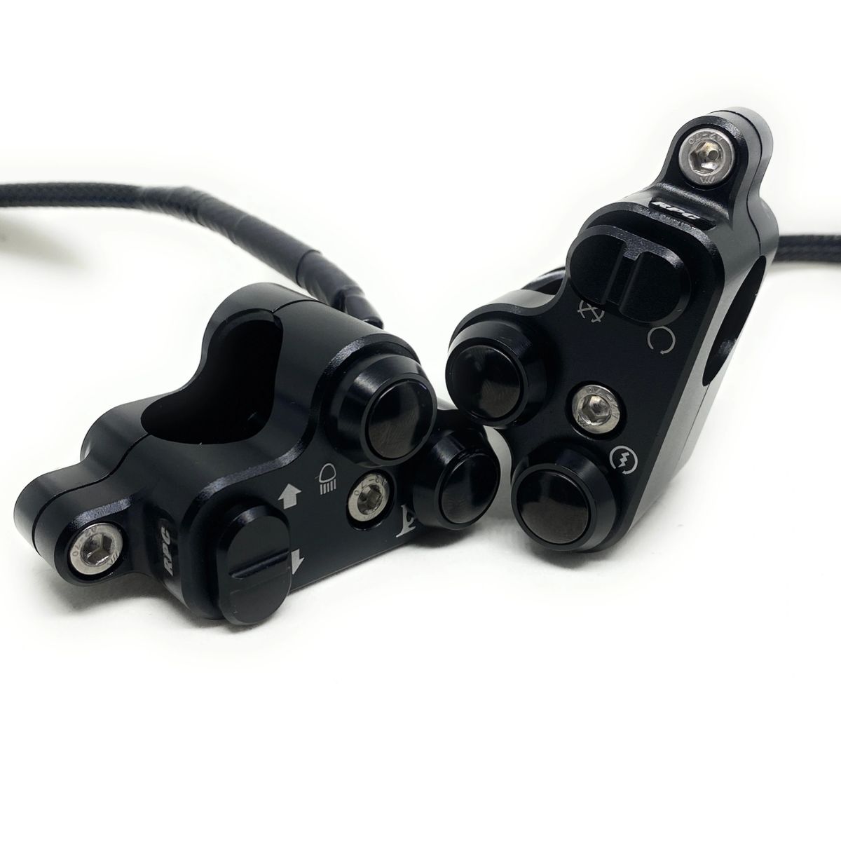 RPC Billet CNC Custom Switchgear for Royal Enfield 650 Twins