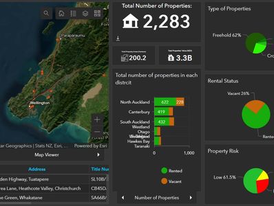 GIS Dashboards Insights