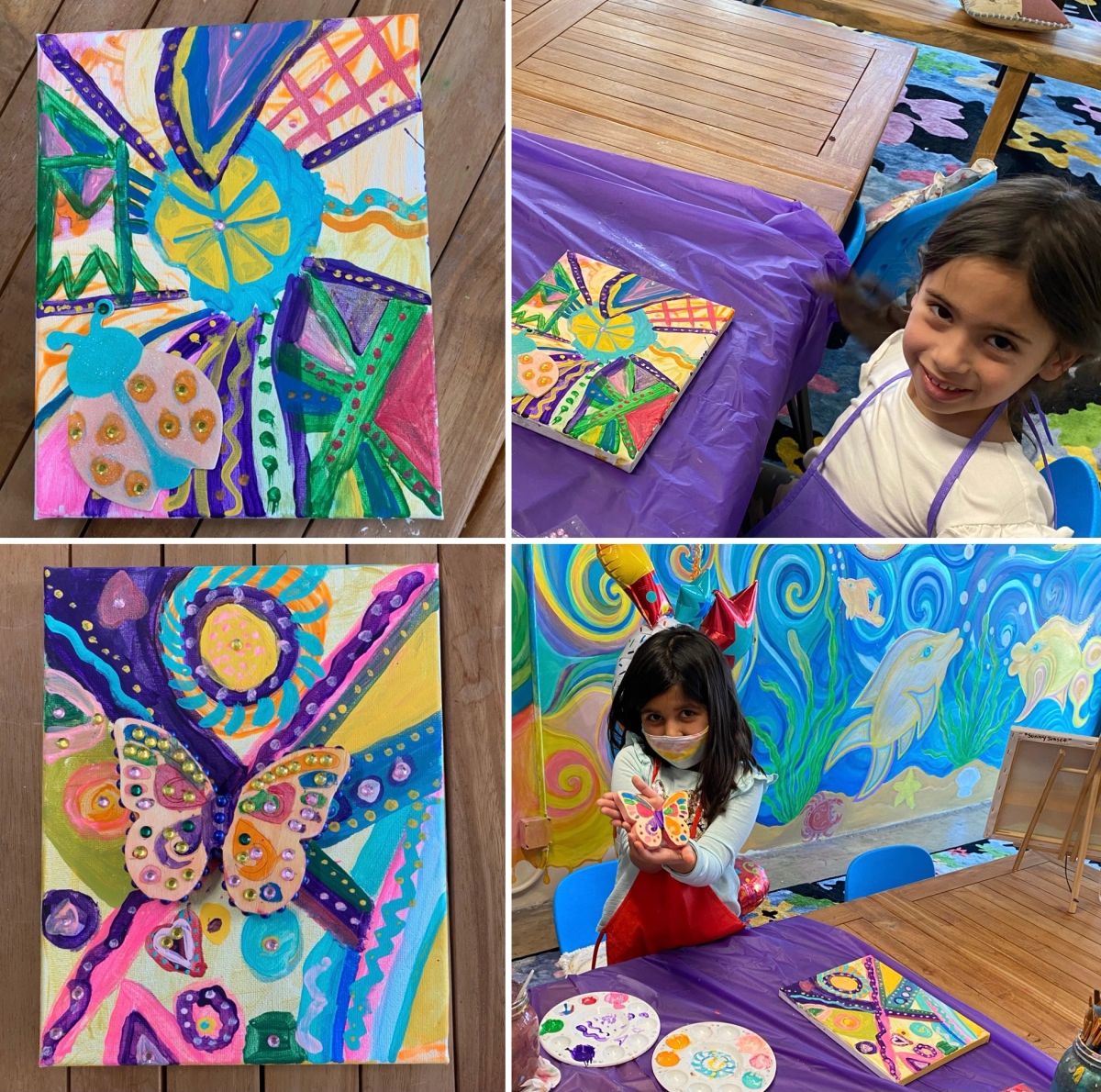 Crafty Creative Centering 3-D Art