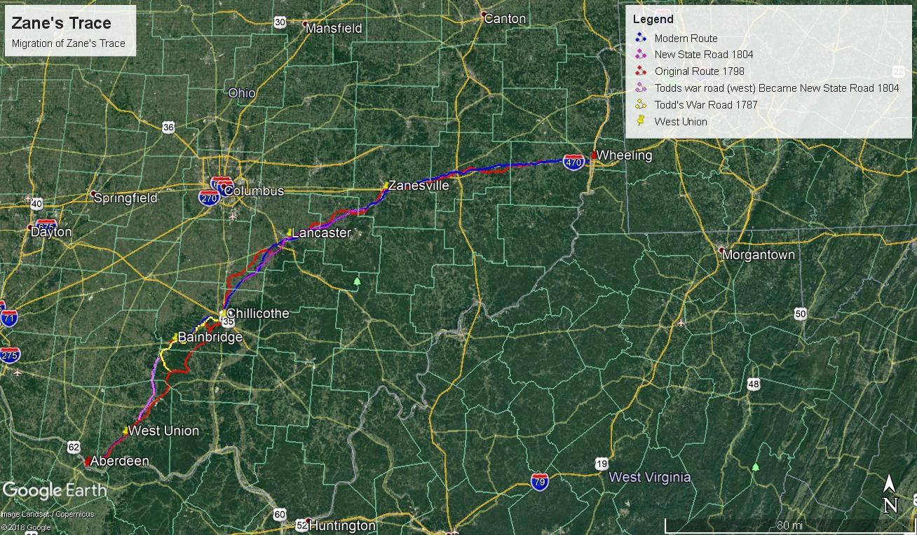 Exploring Zane's Trace | Old Northwest Genealogy