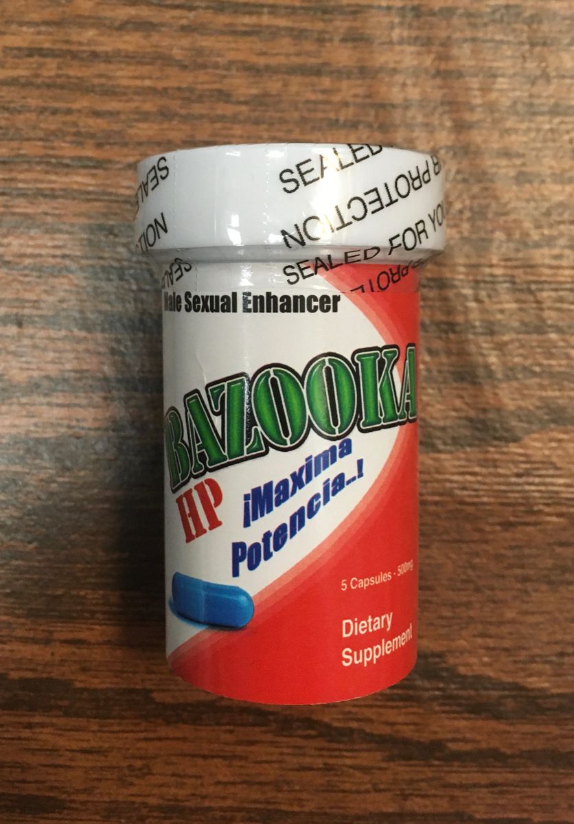 Bazooka Natural Male Enhancer (5 caps)