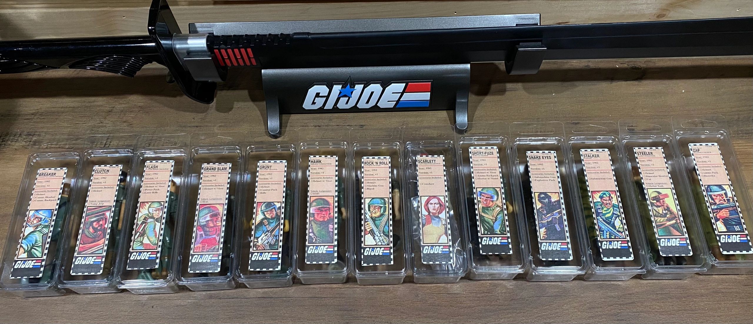 GIJoe ID - GI Joe File Card IDs, Graphic Design