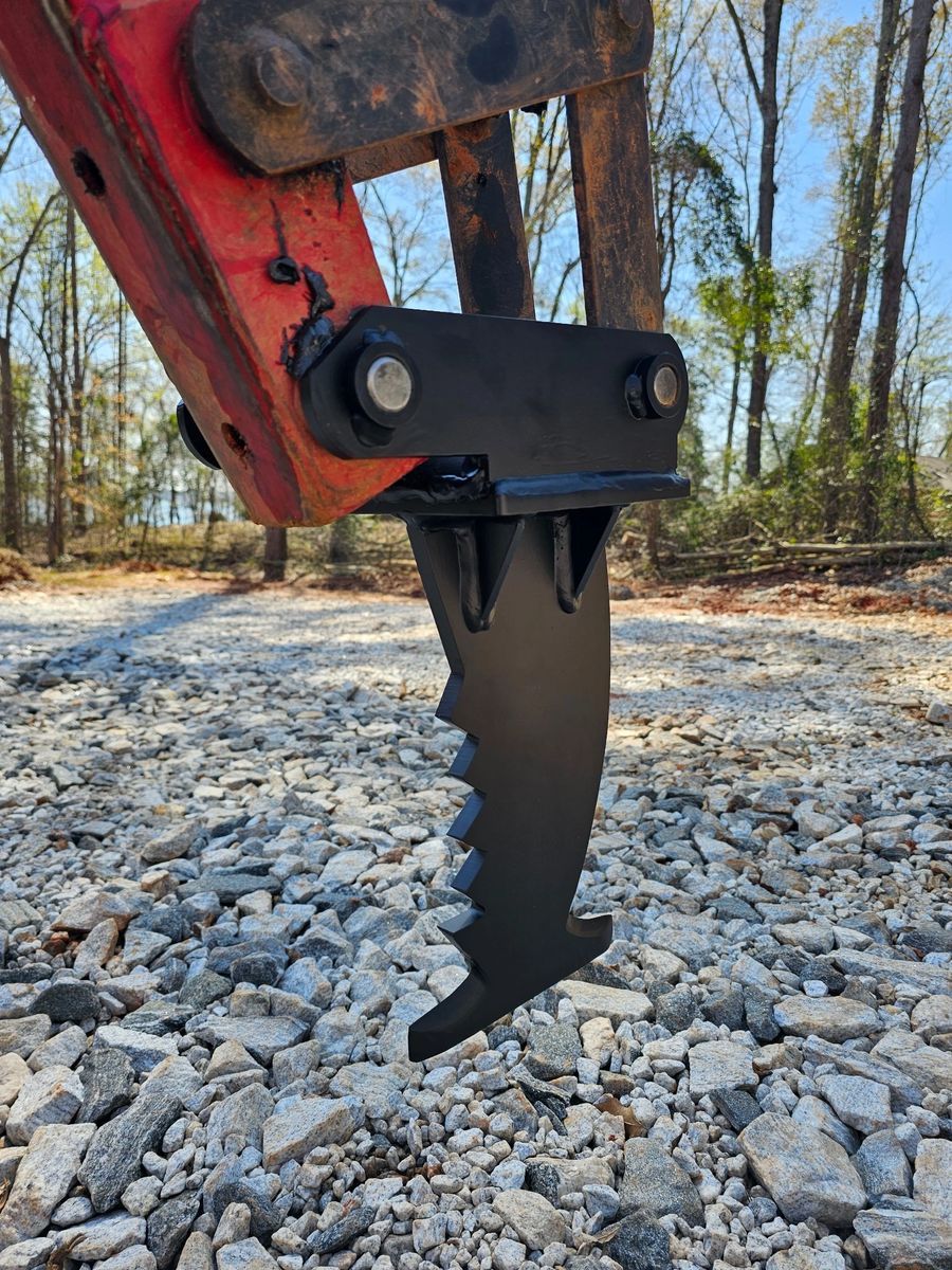 Root Ripper for MF CB-05, CB-20 and 2375 backhoes