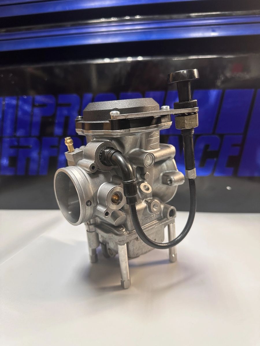 PRIOR PERFORMANCE CV CARB CHOKE RELOCATOR