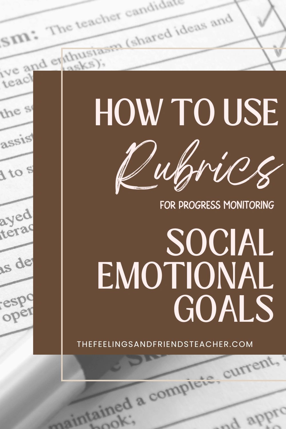 How to Use Rubrics to Assess Data and Incorporate Rubrics into IE