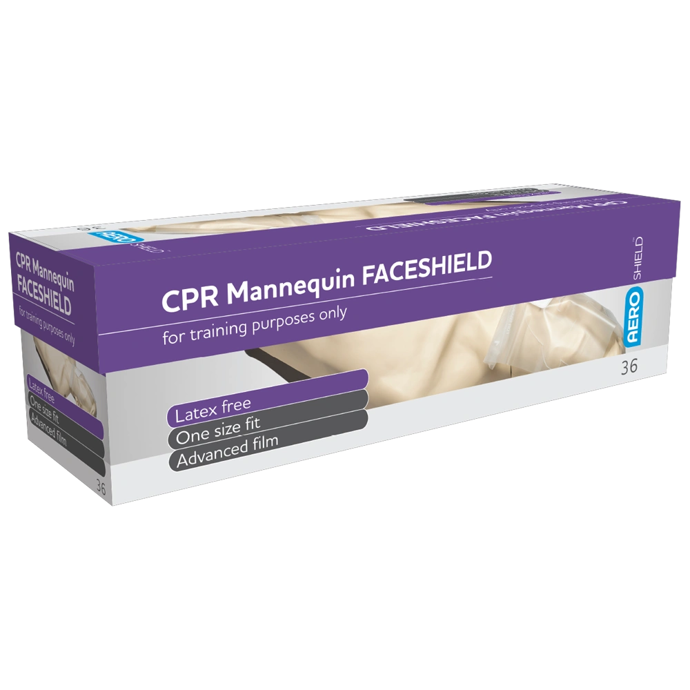 AEROSHIELD CPR Manikin Face Shield Roll/36