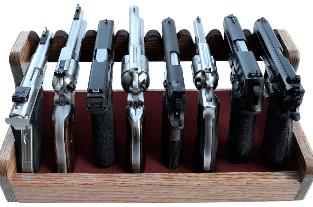 Horizontal Pistol Racks