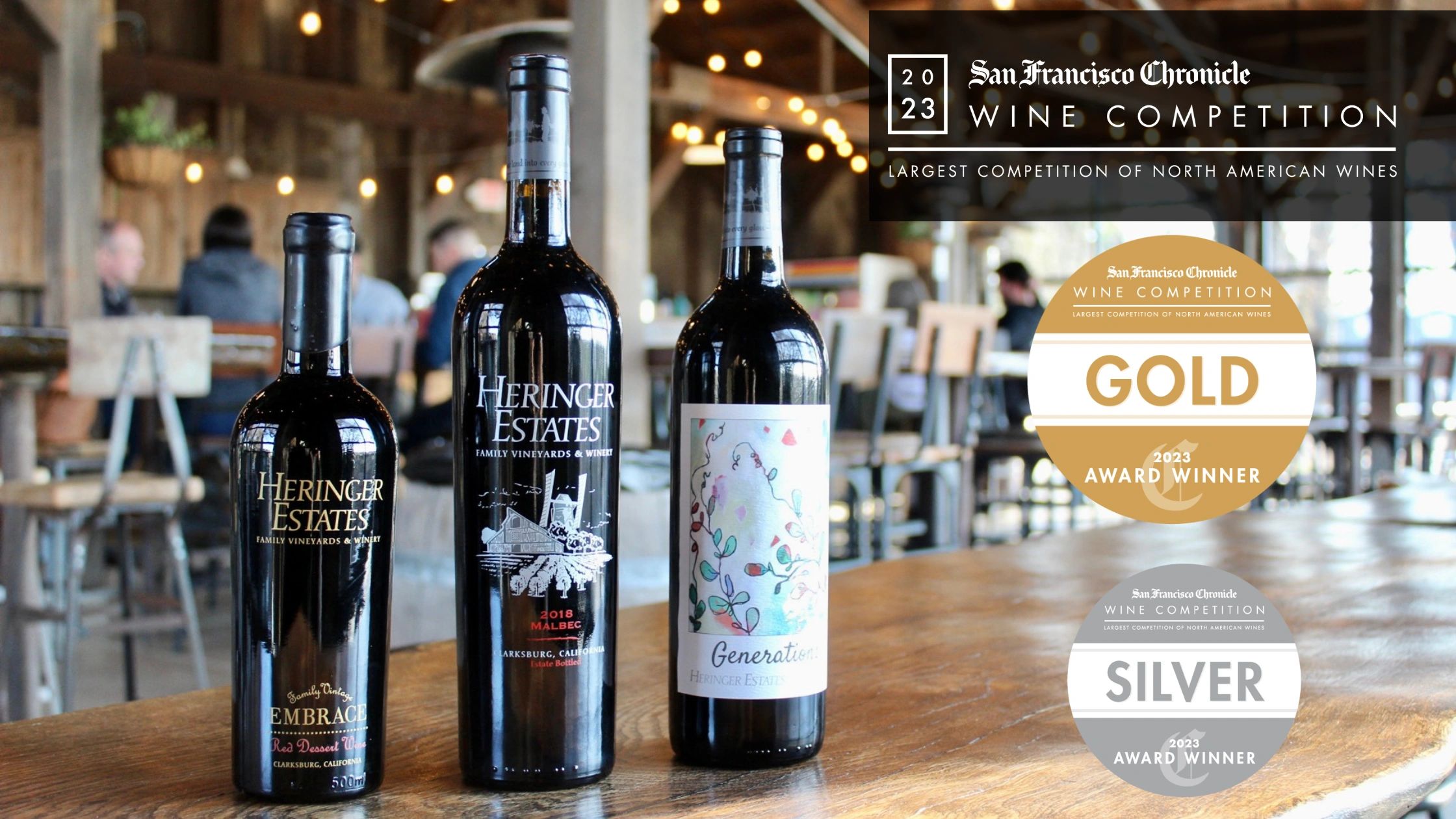 2023 Award Winning Wines from the SF Chronicle Wine Competition