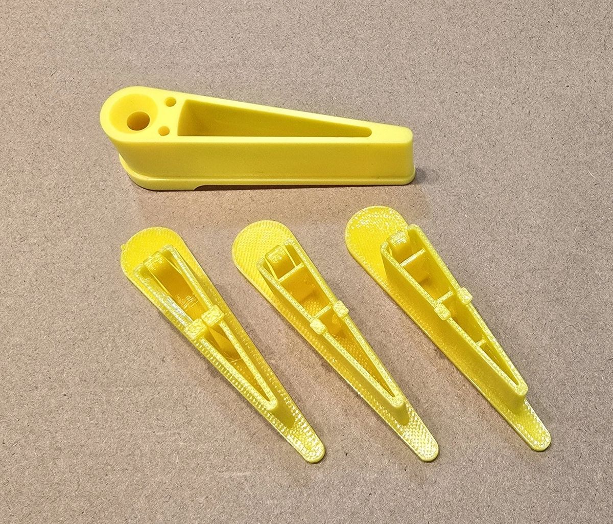 Hybrid Flipper Add-On Kits (White or Yellow: White Hybrid 3-Flipper set ...