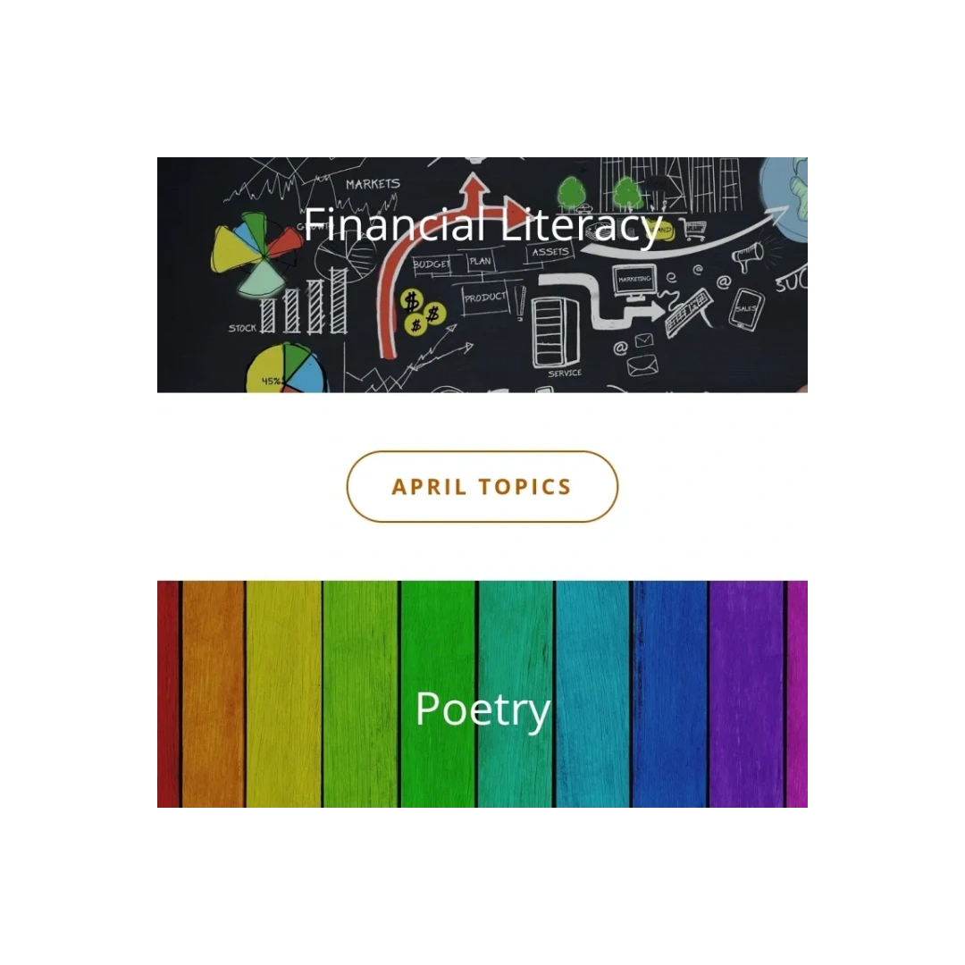 "National Financial Literacy and Poetry Months...now what?"