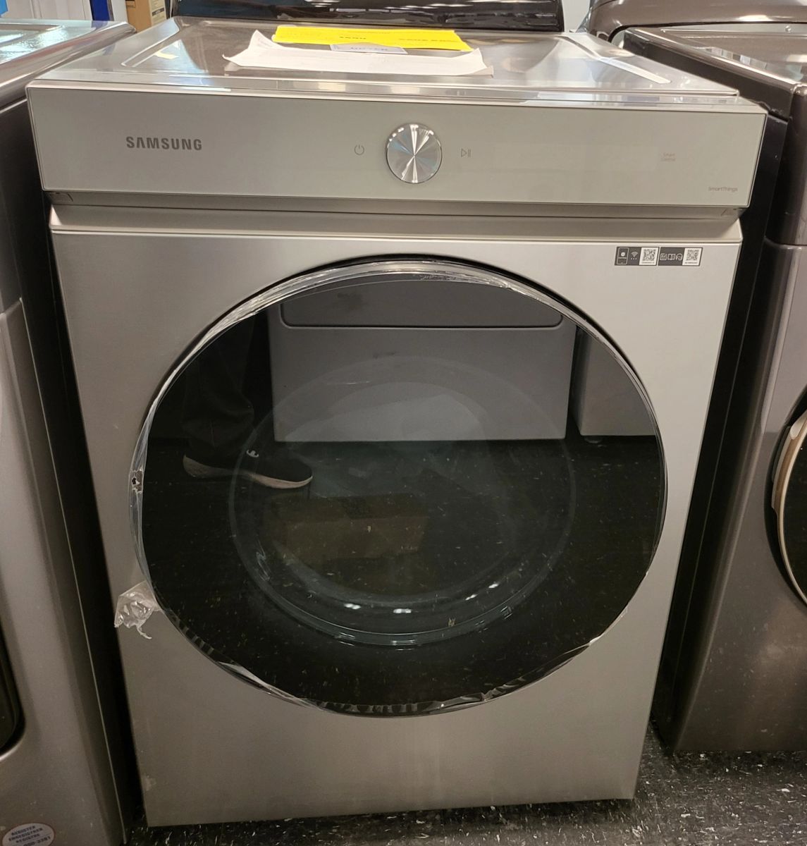 Samsung Bespoke 7.6-cu ft Stackable Steam Cycle Vented Smart Electric ...