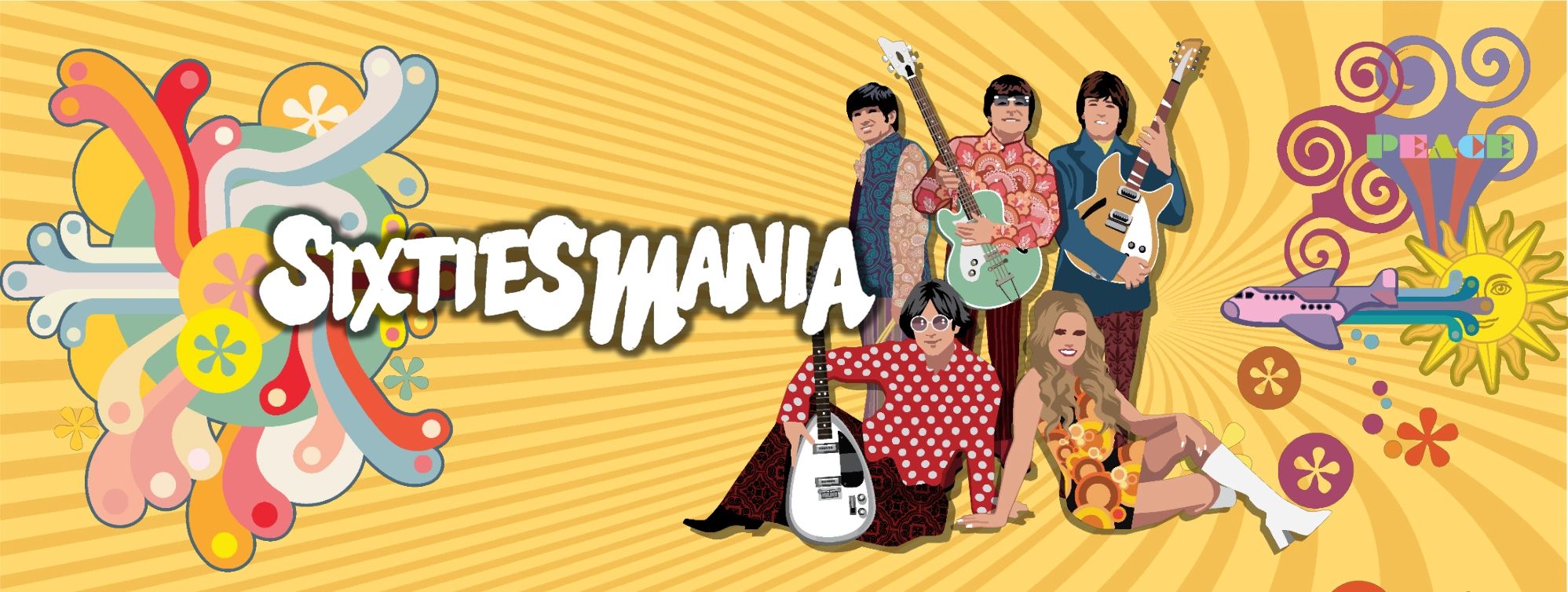 SIXTIESMANIA - 60s Tribute Bands, Sixties Music, Sixties Tribute Band
