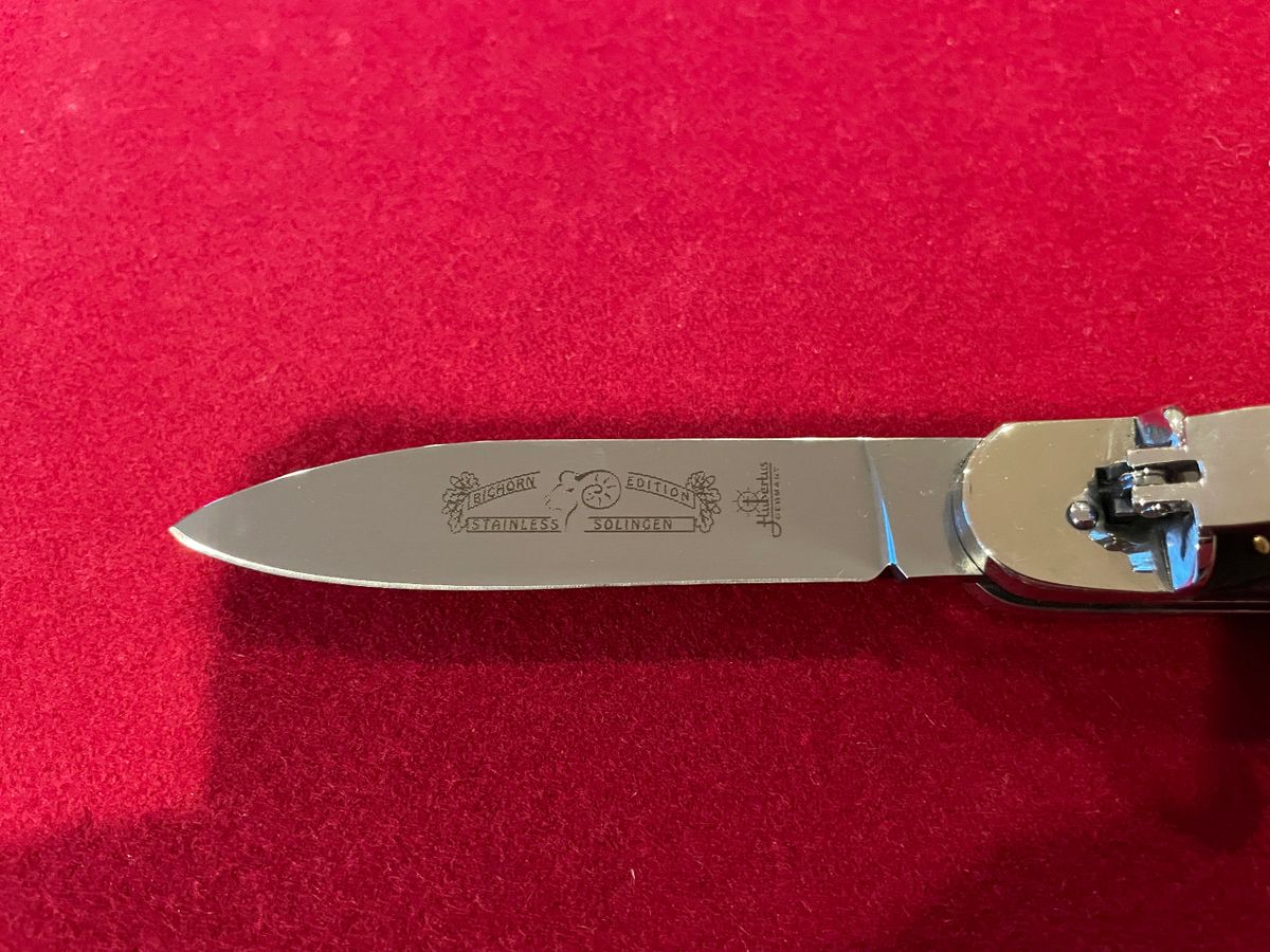 JUST IN - "Limited Edition" Hubertus Solingen Rams Horn 11 cm OUT OF STOCK