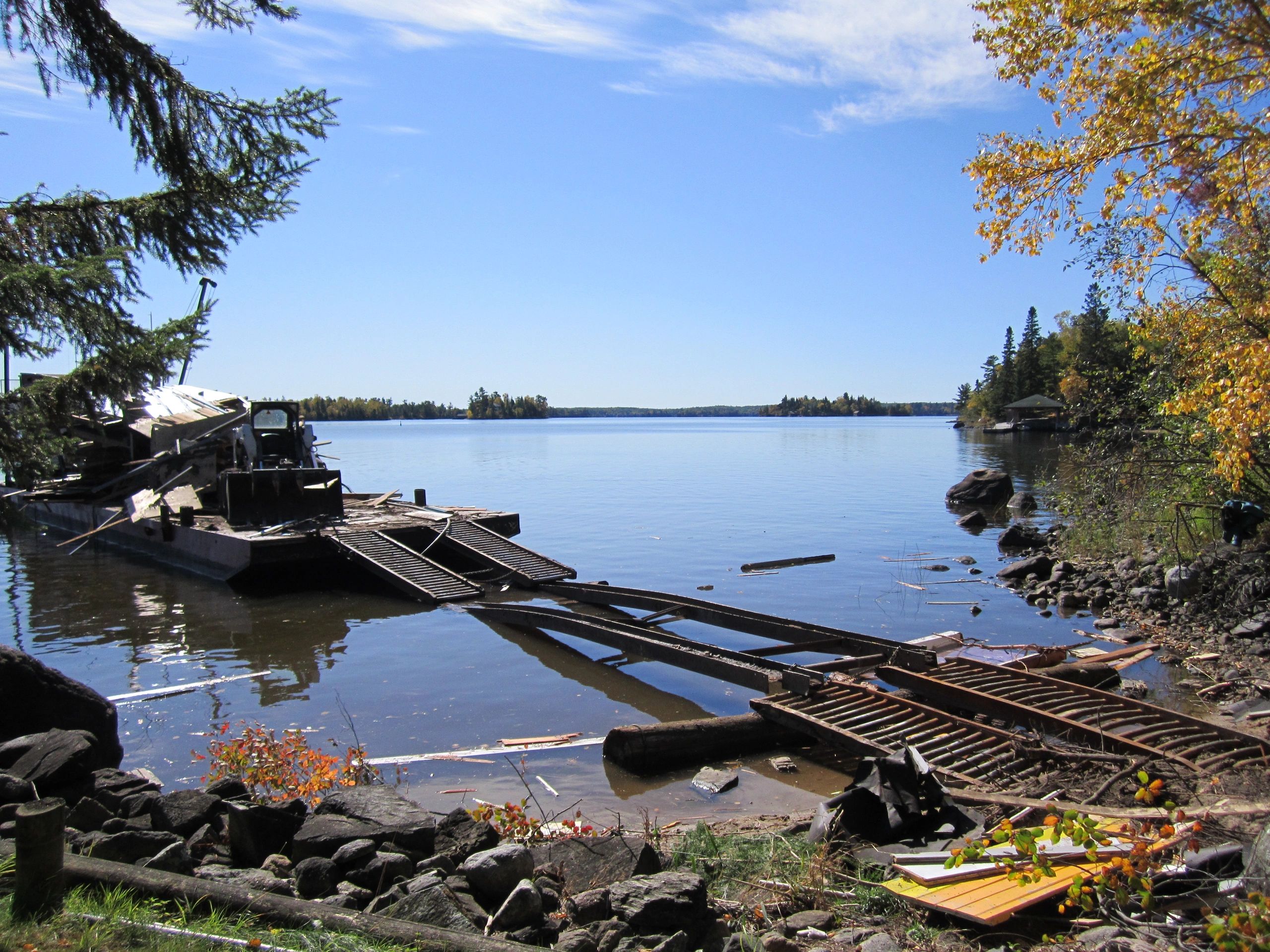 FishHawk Freightways-Kenora Lake of the Woods Septic Fields